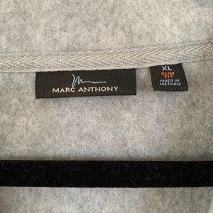 Marc Anthony | Sweaters | Marc Anthony Grey Buttonup Fleece Cardigan ...